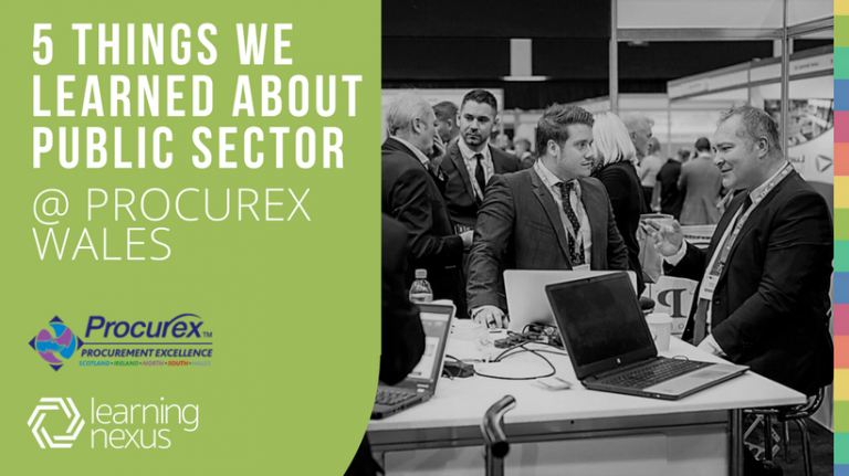 5 things we learned about public sector - Procurex Wales